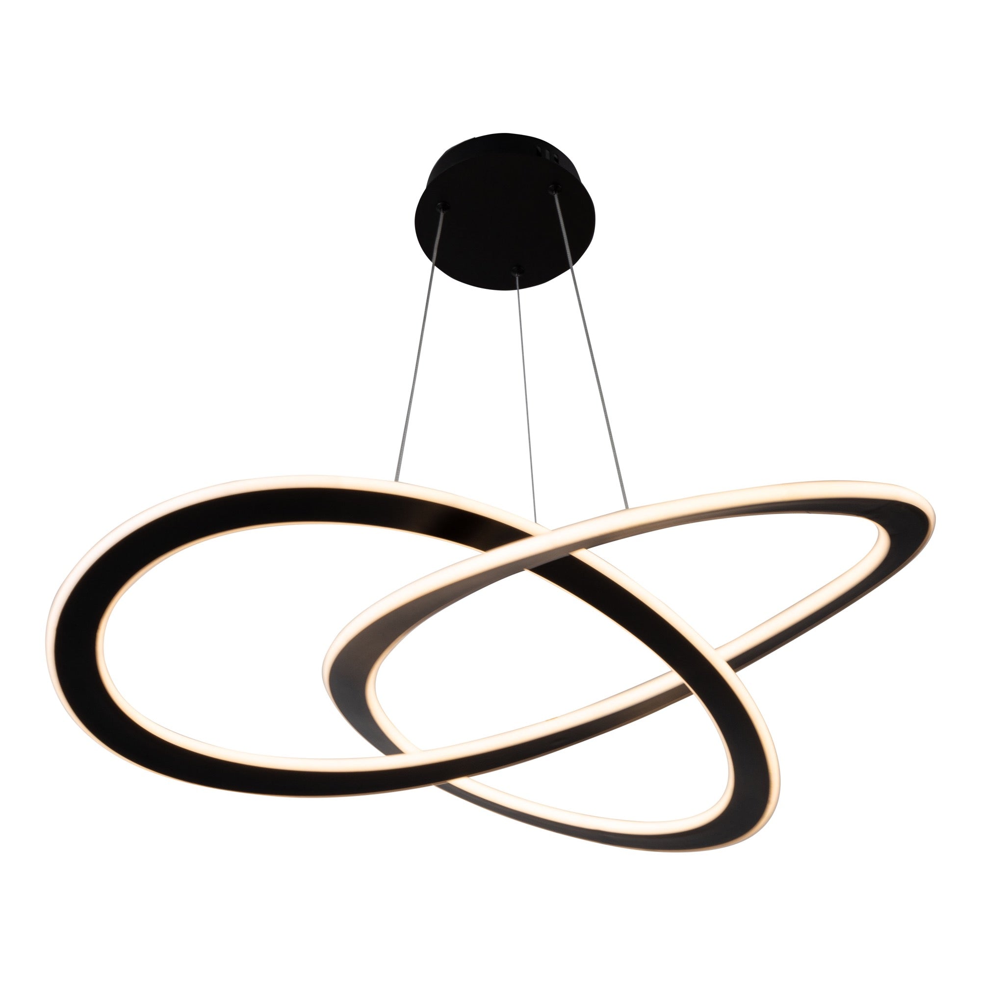 Wave Integrated LED Chandelier