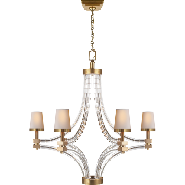 Crystal Cube Large Chandelier