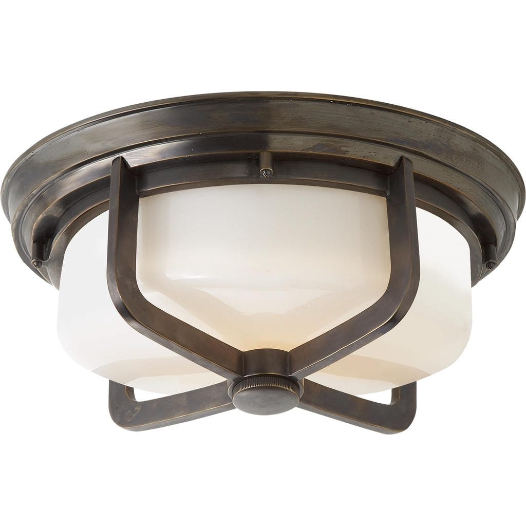 Visual Comfort Signature Collection Milton Large Flush Mount | Lights ...
