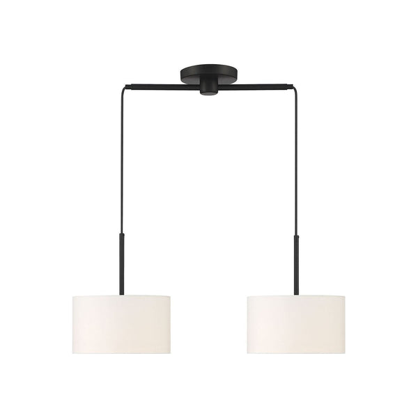 2-Light Linear Chandelier