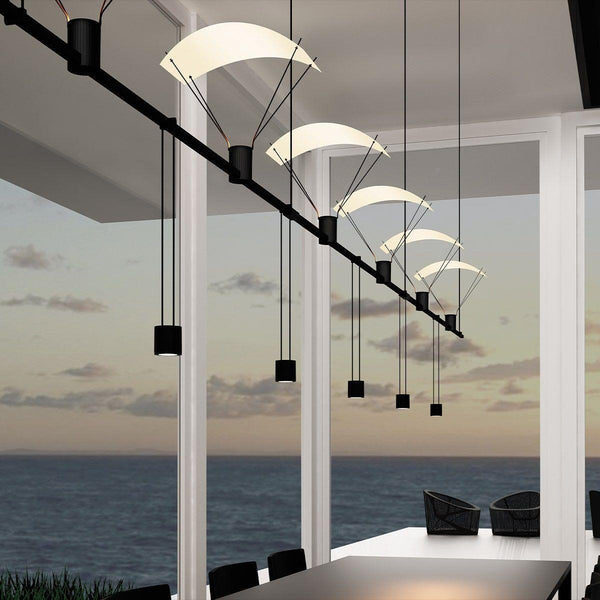 Suspenders 36" 3-Bar In-Line Linear with Suspended/Bar-Mounted Single