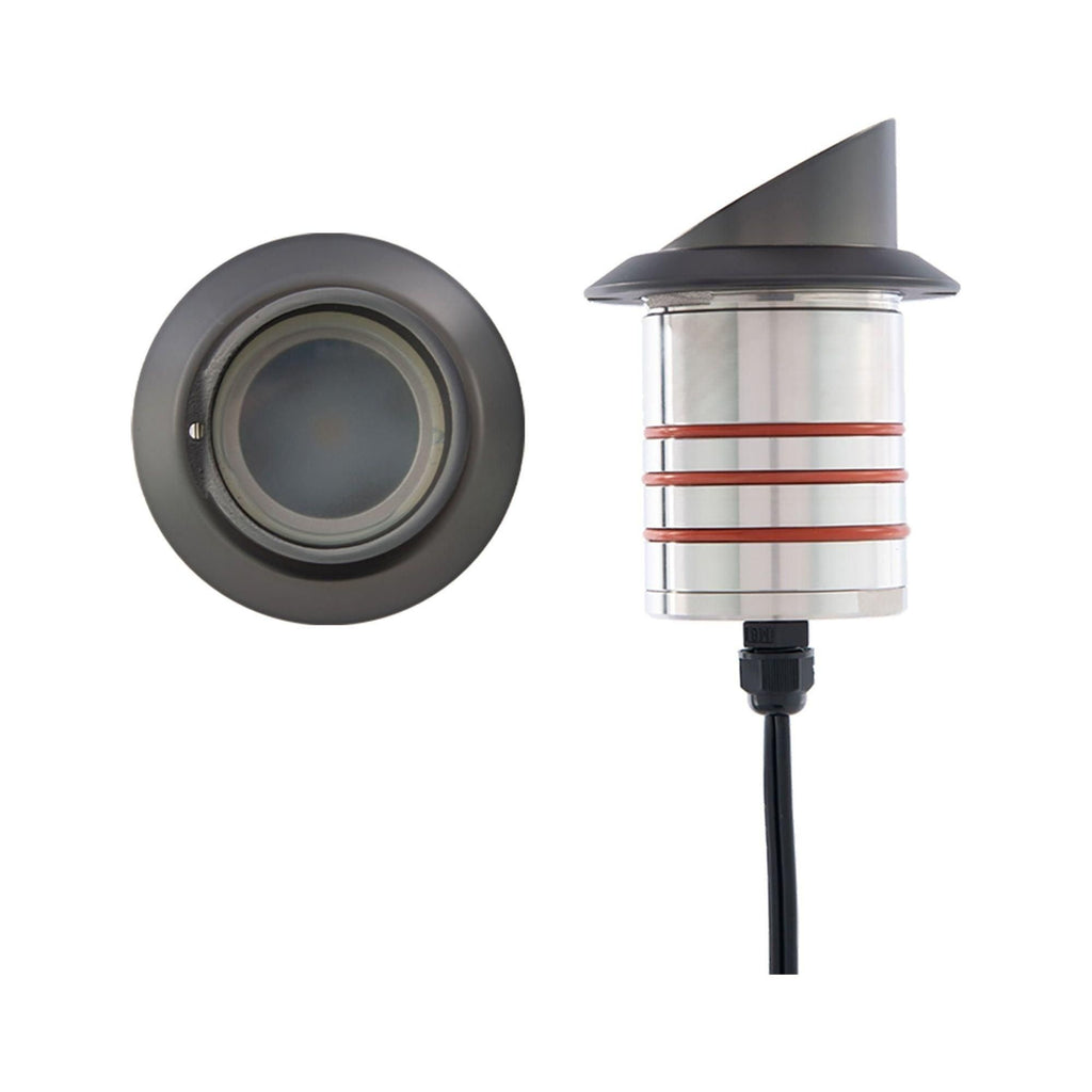 LED 2" 12V Round Shroud Top Inground Indicator Light – Lights Canada