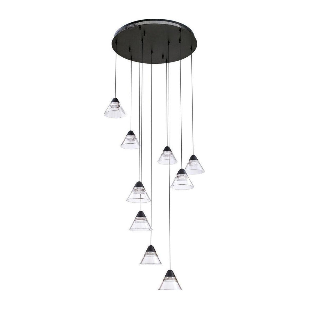 Geo 9-Light LED Pendant